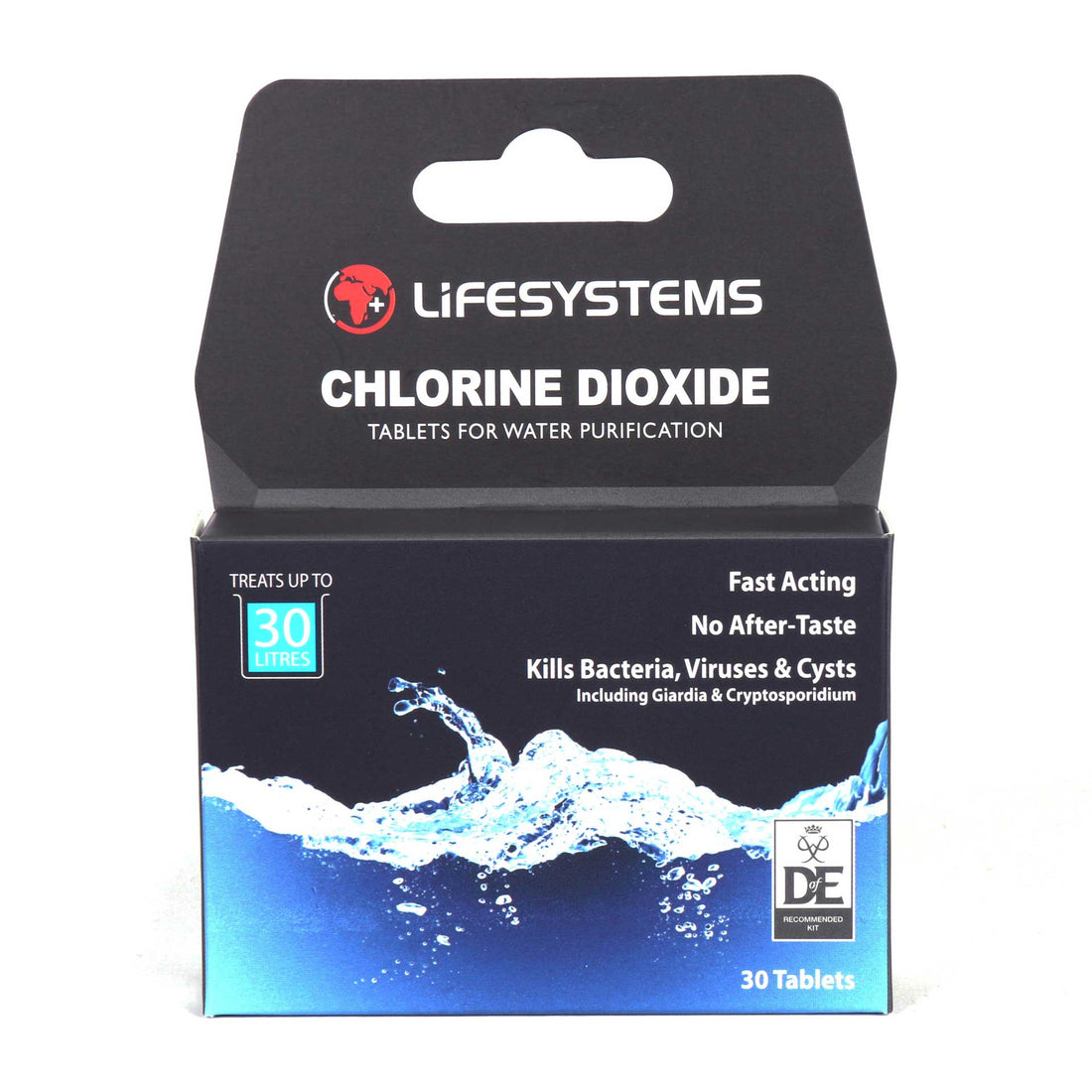 Lifesystems Chlorine Dioxide Tablets – Craigdon Mountain Sports Edinburgh
